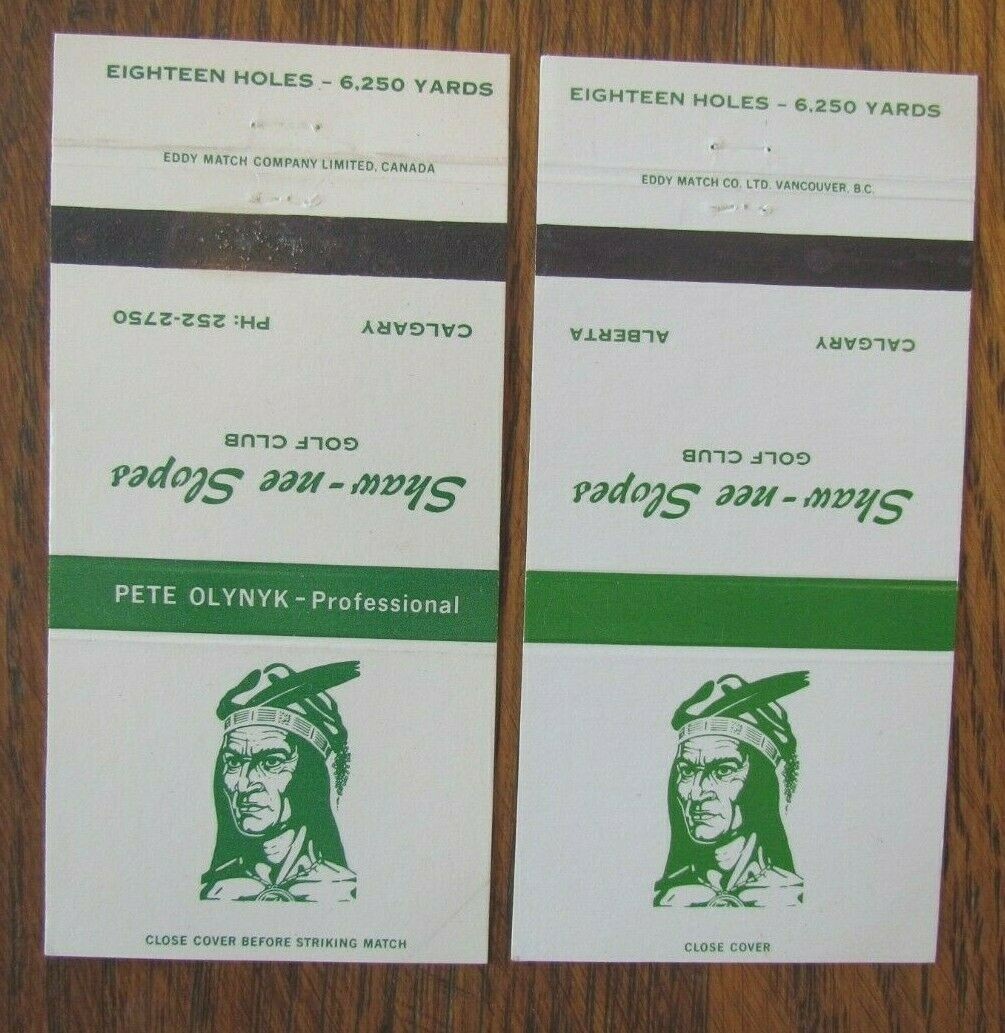 GOLF: SHAW-NEE SLOPES GOLF CLUB (CALGARY, ALBERTA) (2 SIZE 30 ...