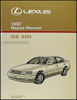 1997 Lexus GS 300 Shop Manual NEW Original OEM 97 GS300 Repair Service ...