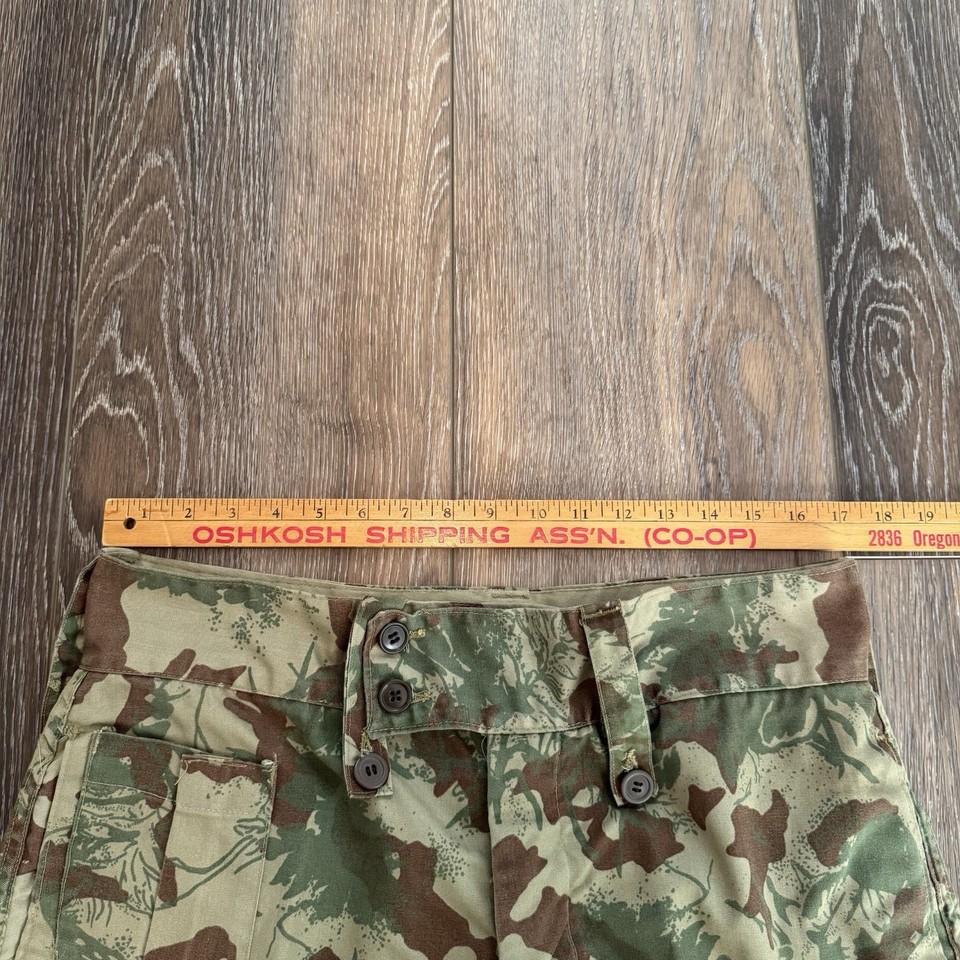Vintage South African Police Uniform Camo SAP 1976 Rhodesian Bush War ...