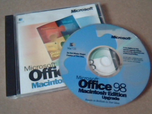 Microsoft Office 98 : Macintosh Edition : with CD Key and in Original ...