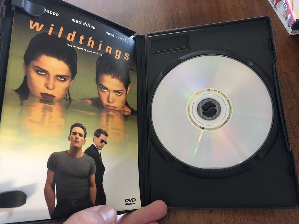 Wild Things (DVD, 1998, Rated, French and English Subtitles) WS And FS ...