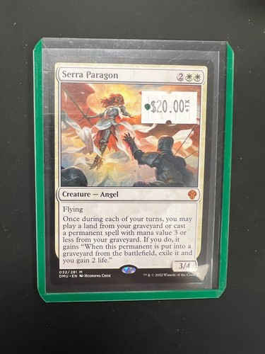 MTG Serra Paragon Dominaria United 032/281 Regular Mythic | eBay