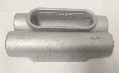 🔥(2 PCS) C37 CROUSE HINDS CONDUIT BODY 1 INCH HUBS TYPE C FORM 7 | eBay