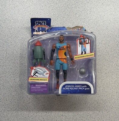 SPACE JAM A NEW LEGACY LeBron James With Acme Rocket Pack Tune Squad ...
