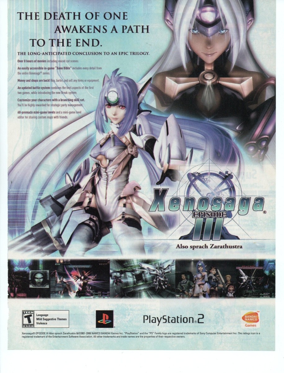 Xenosaga Episode 1 Hd Walkthrough Part 3 Youtube Xenosaga Episode III:
