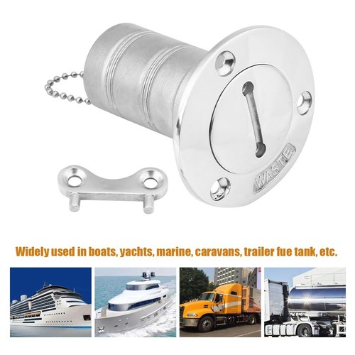 (1.5inch)Boat Filler Cap 1.5inch 316 Stainless Steel Boat Marine Deck ...