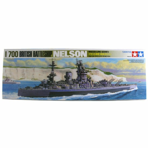 HMS Nelson Battleship 1/700 Ship Model Kit Tamiya 77504 for sale online ...