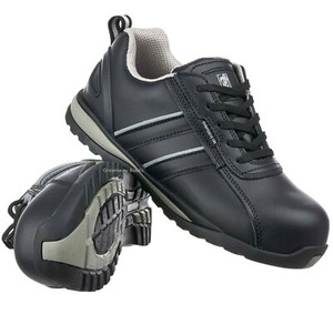 MENS ULTRA LIGHTWEIGHT LEATHER SAFETY COMPOSITE TOE CAP WORK SHOES ...