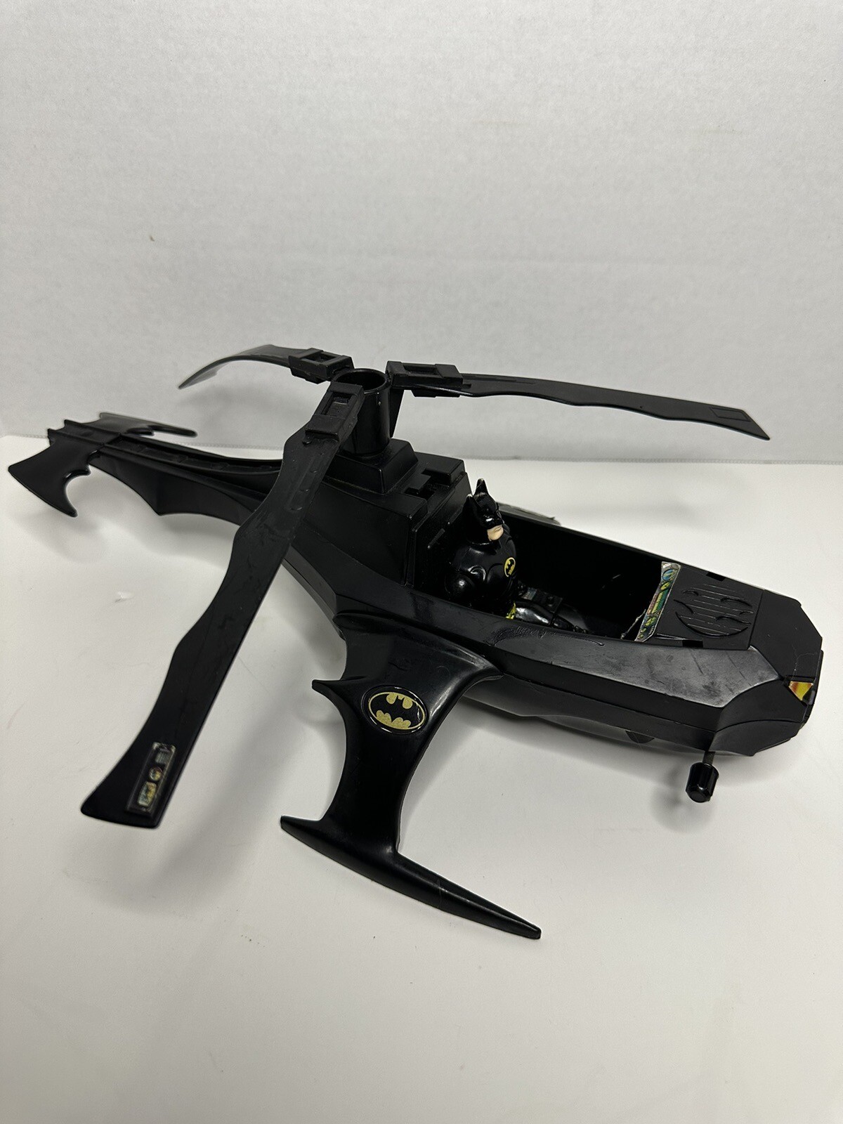 Batcopter Helicopter DC Comics Batman 1986 Kenner Action Figure Vehicle ...