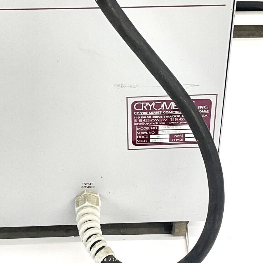 Cryomech CP970 Helium Compressor CP-900 Series Compressor Package | eBay