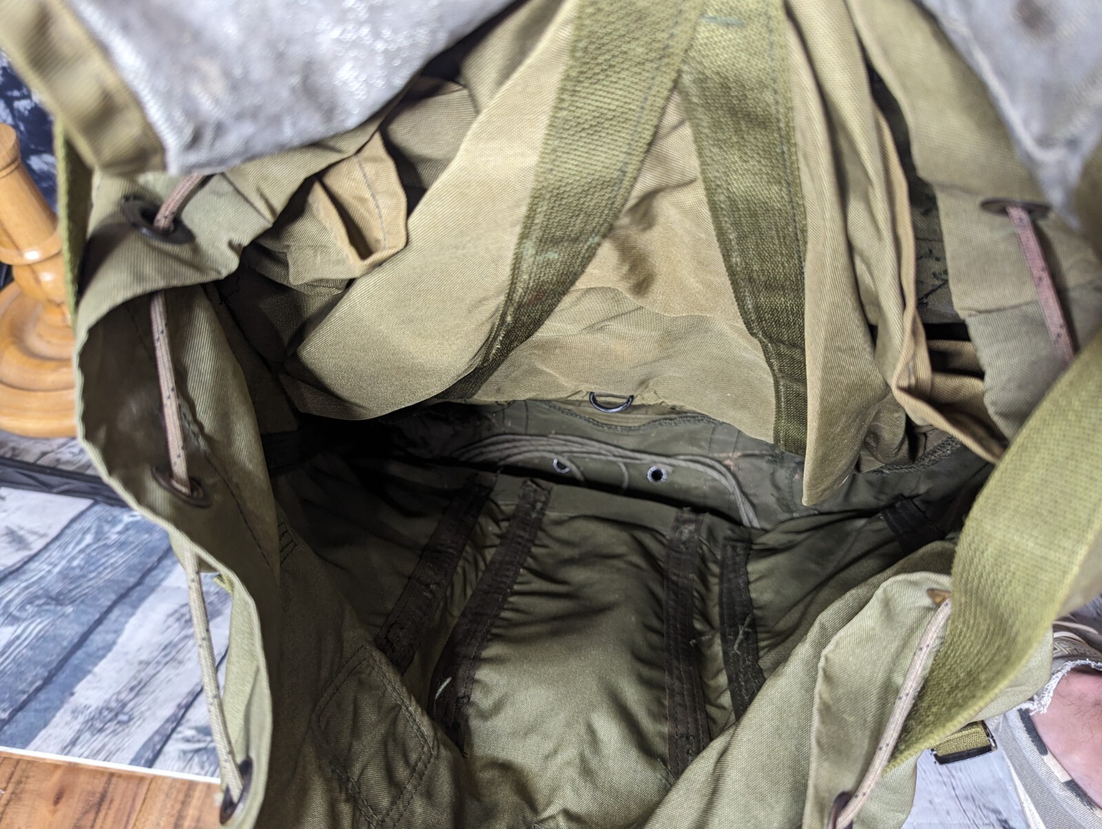 Vintage 80s US Military Field Pack Combat Backpack LC-1 Alice Army Ruck ...