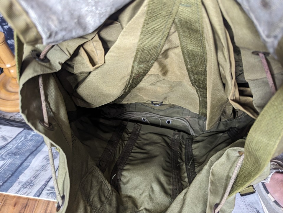 Vintage 80s US Military Field Pack Combat Backpack LC-1 Alice Army Ruck ...