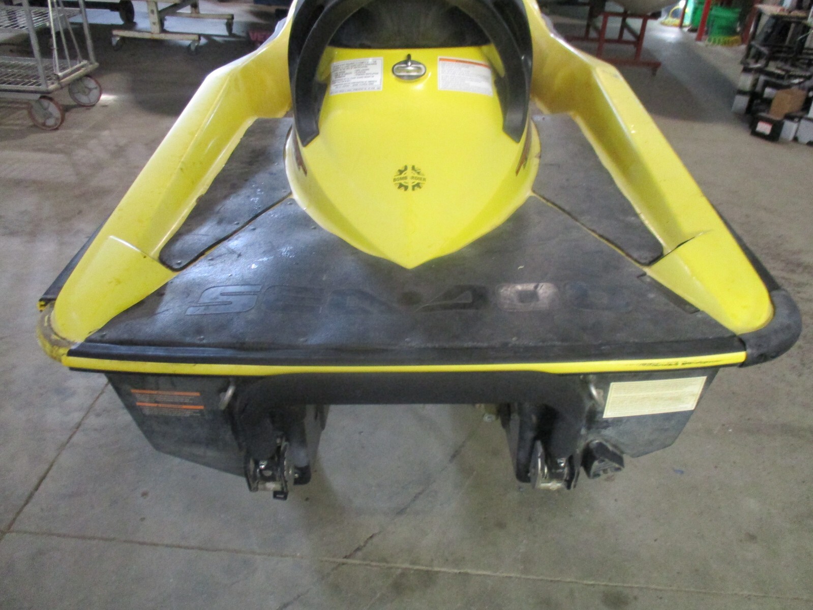 GOOD 2003 SEADOO GTX 4-TEC SC HULL SHELL TOP & BOTTOM ONLY - PICK UP ...