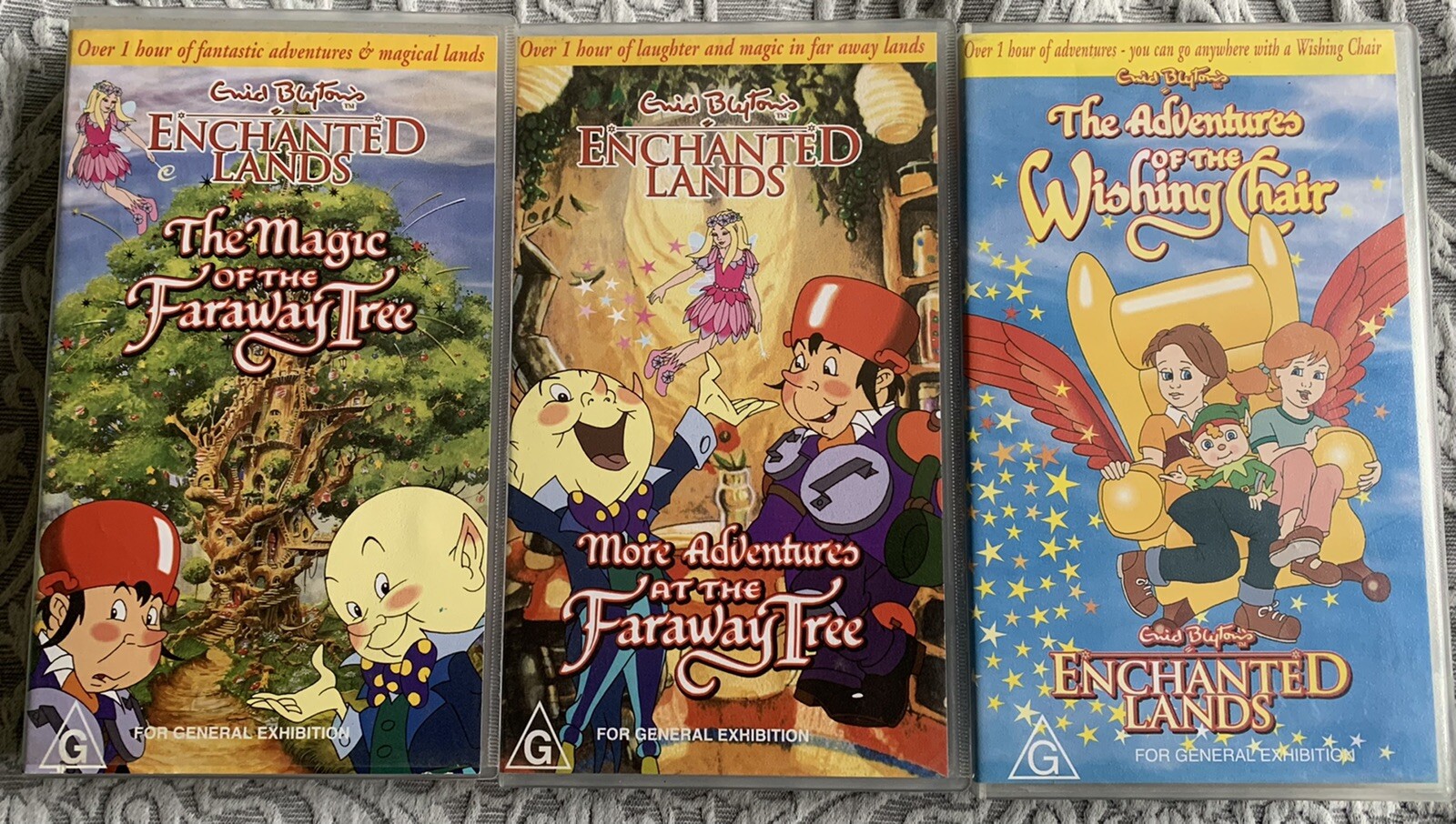 Enid Blyton- Adventures at the Faraway Tree +Enchanted Lands + Wishing ...