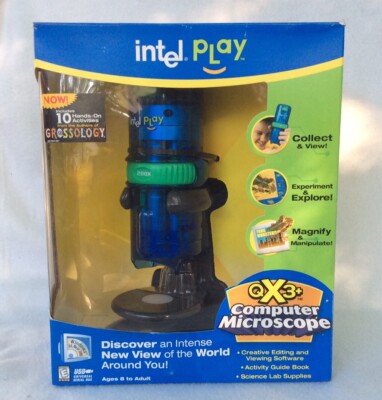 New Factory Sealed Intel Play QX3+ Computer Microscope USB | eBay