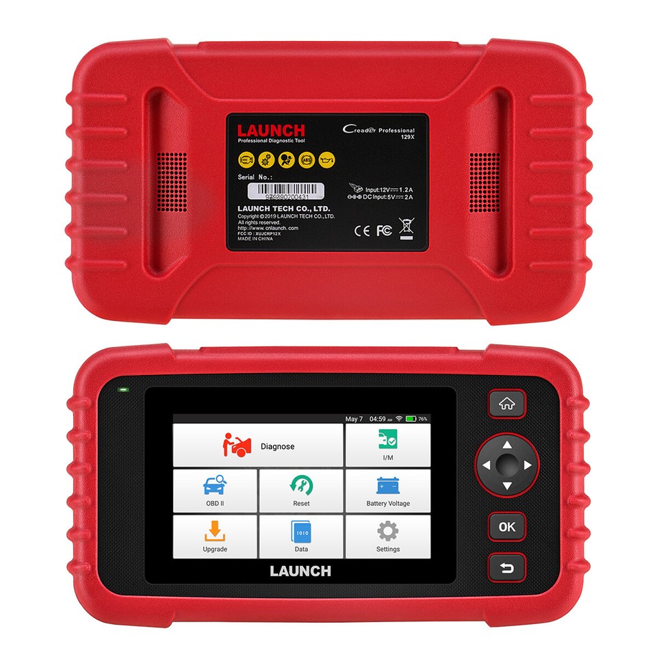 2024 LAUNCH CRP123X V2.0 Car OBD2 Scanner Diagnostic Reset Tool ABS SRS ...