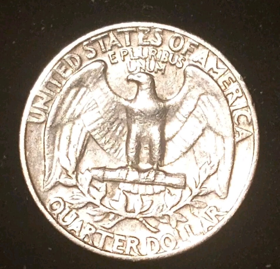 1967 Washington Quarter- No Mint Mark Letters and Date on Rim Mint ERR ...