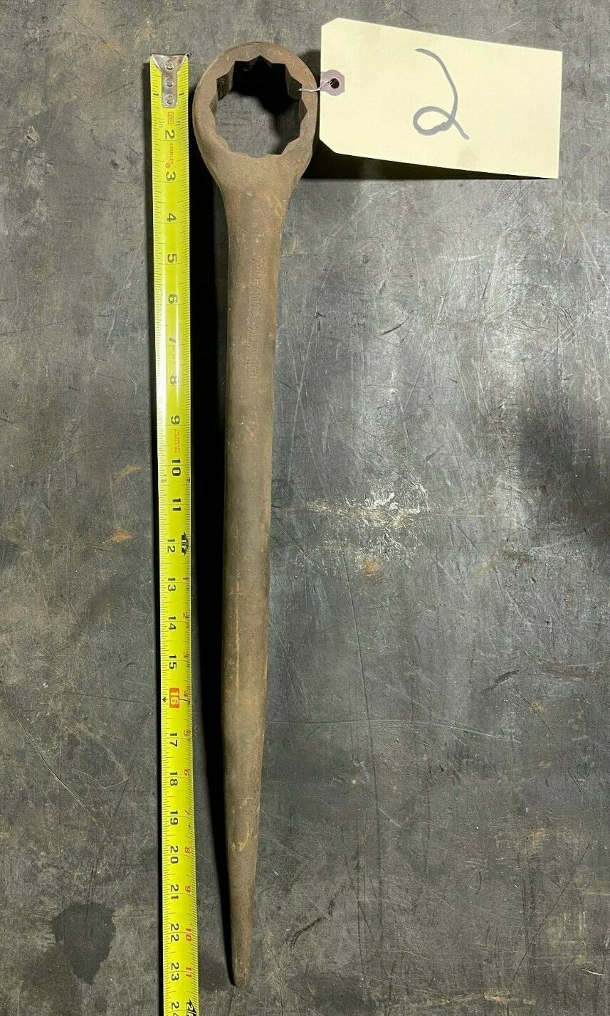 Vintage Offset Box End Spud Wrench 2" New Old Stock - Williams 8912 ...