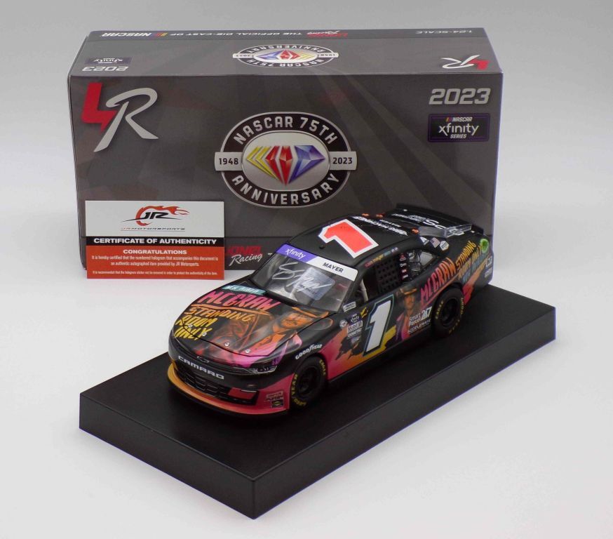 Sam Mayer Autographed 2023 Tim McGraw "Standing Room Only" 1:24 Nascar ...