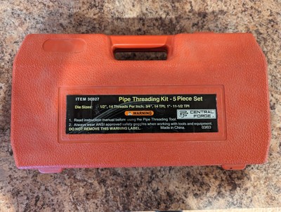 Pipe Threaders - Pipe Threader Kit