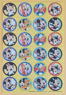 Disney Mickey Mouse Sticker Sheet | eBay