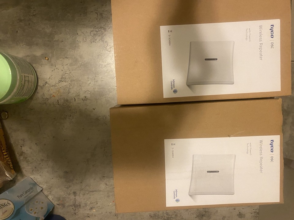 Tyco Wireless Repeater #PG9920 With PowerG Technology DSC | eBay