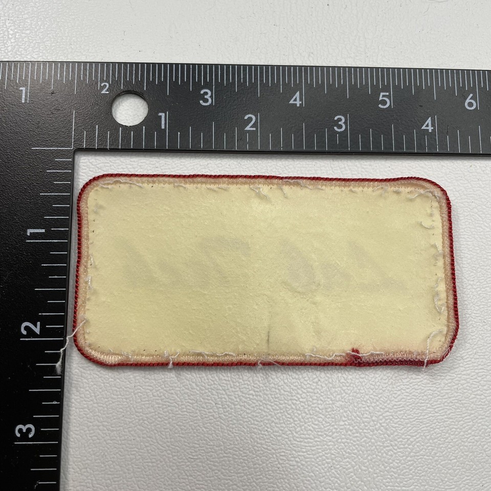 Vtg Red On White LAB TECH Uniform Patch (Laboratory Technician) 00PQ | eBay