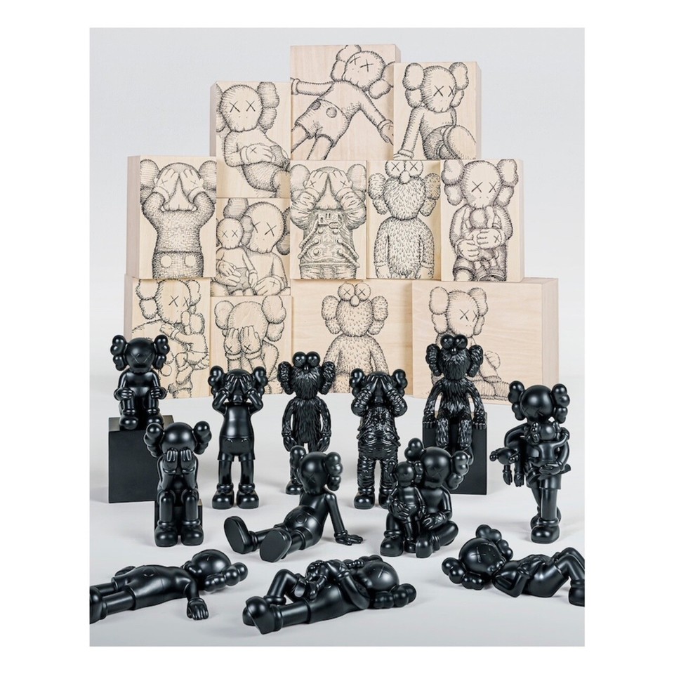 Kaws "Bronze : Clean Slate" AllRightsReserved 20th Anniversary 113/250 ...