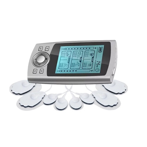 2 Channel Tens Unit Muscle Stimulator Machine Pulse Massager Therapy ...