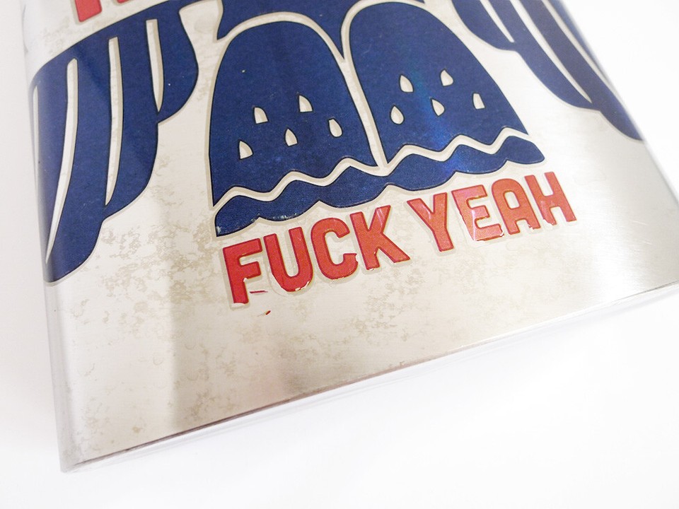 'MERICA F**K YEAH EAGLE Stainless Steel Screw Cap 64oz Giant Jumbo ...