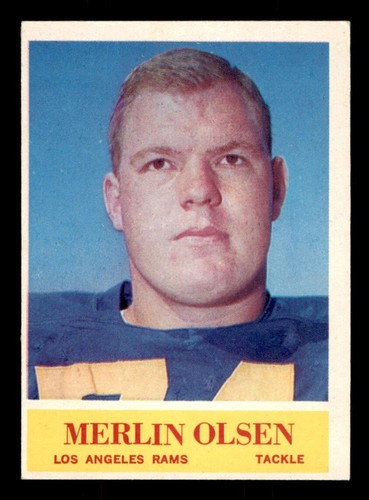 1964 Philadelphia Football #91 Merlin Olsen EX/MT *e1 | eBay