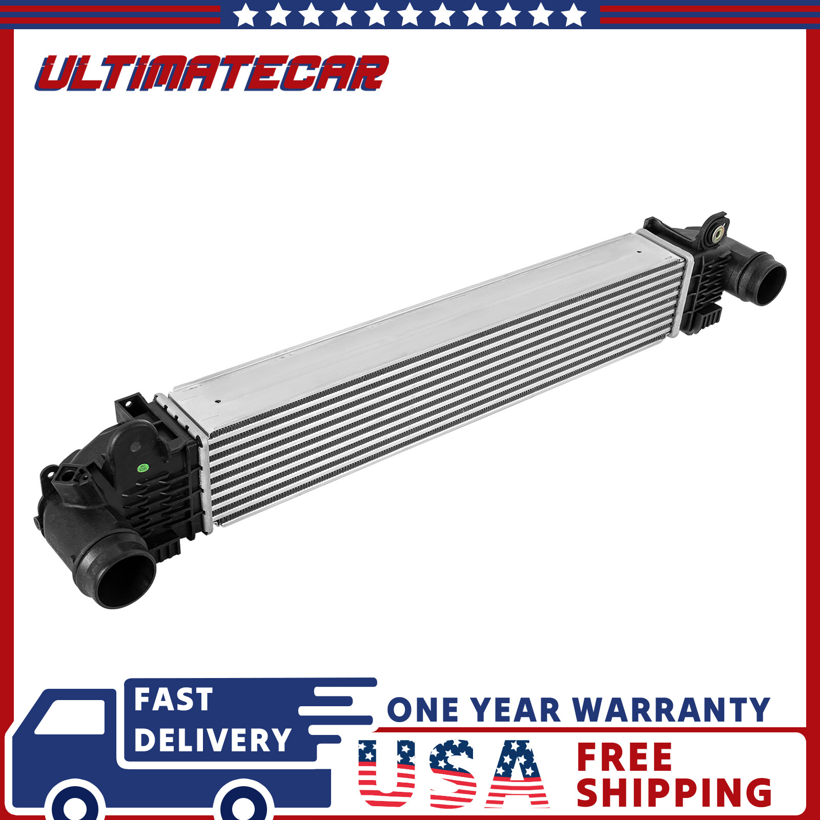 New Intercooler Turbo Cooler For 2018-2022 Chevy Equinox Sport Utility ...