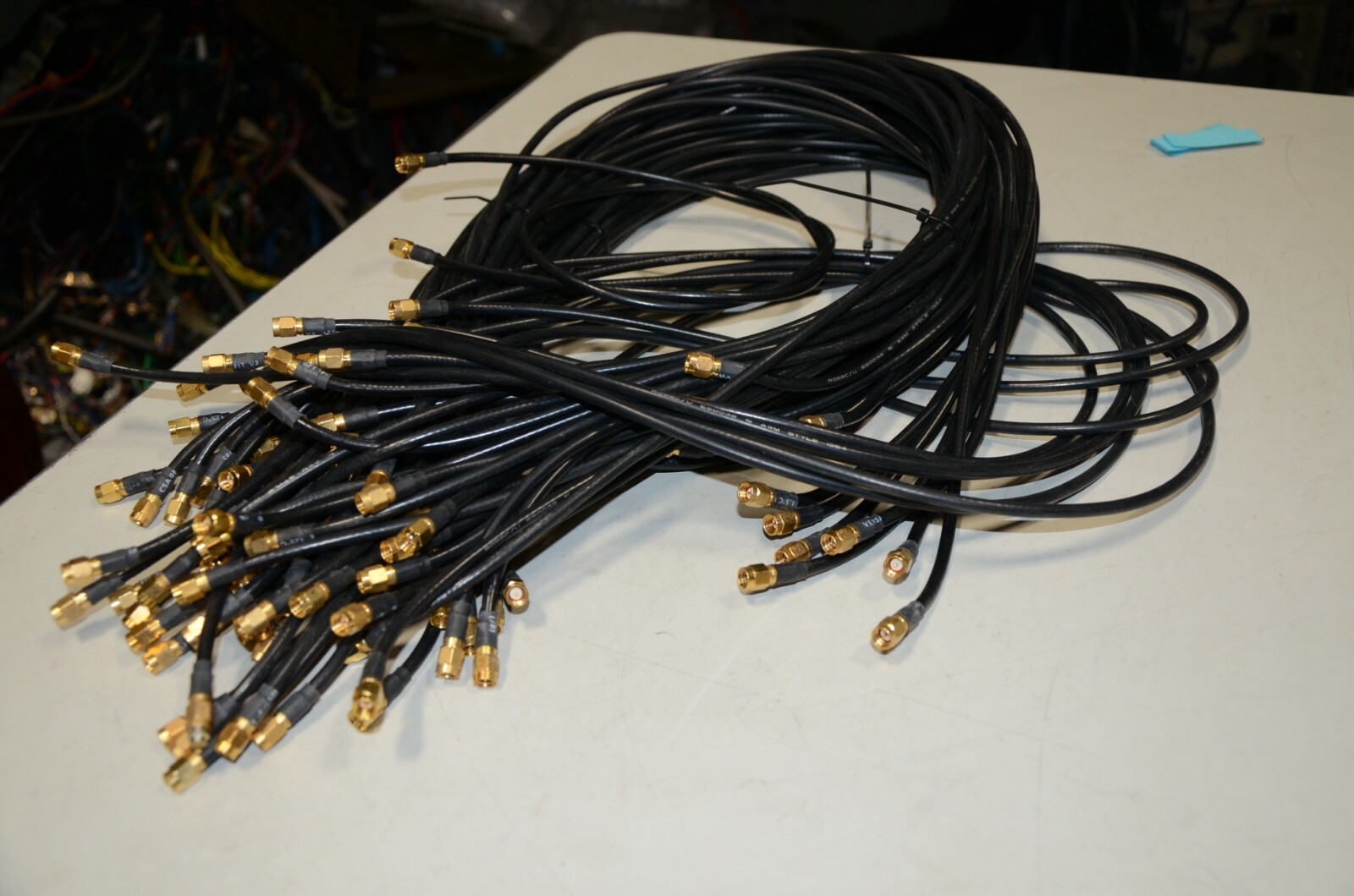 RF Coaxial Test Cable SMA Male RG-58 C/U E50032 Style 1354 Fujikura 4 ...