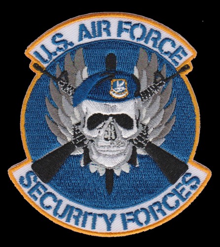 Usaf Security Forces Logo Skull