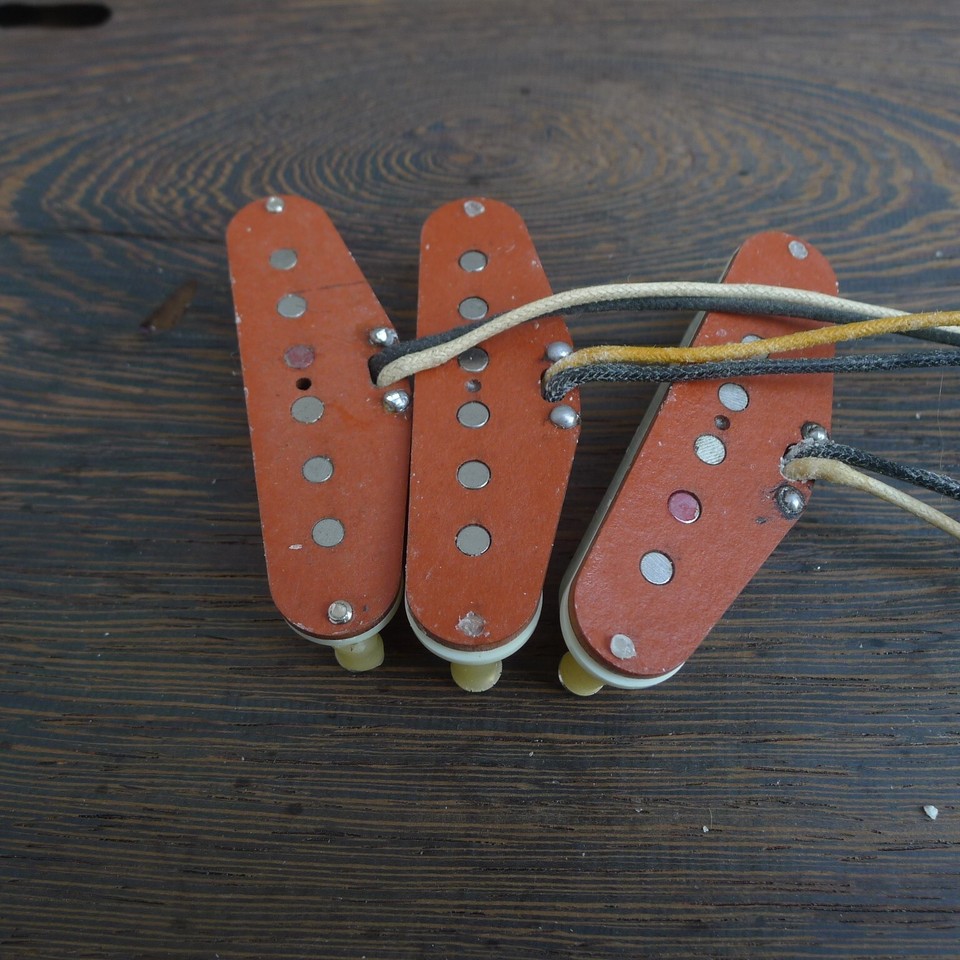 masa----Retro Hand-engraved '57/'62 Stratocaster Pickups Set, | eBay