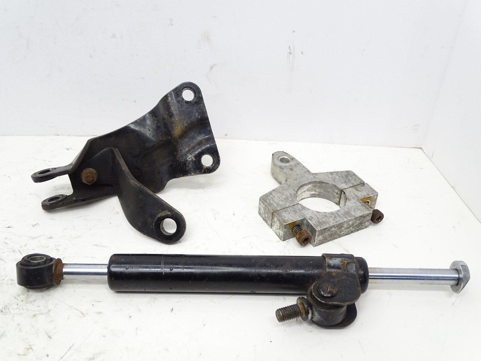 1989 Kawasaki Ninja 600R ZX600 Aftermarket Steering Stabilizer Dampener ...