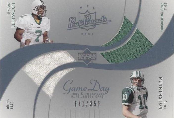 2003 Upper Deck Pros & Prospects - Game Day Jerseys Dual Chad ...