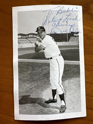 Dave Rice LA Dodgers Signed Vintage Photo | eBay