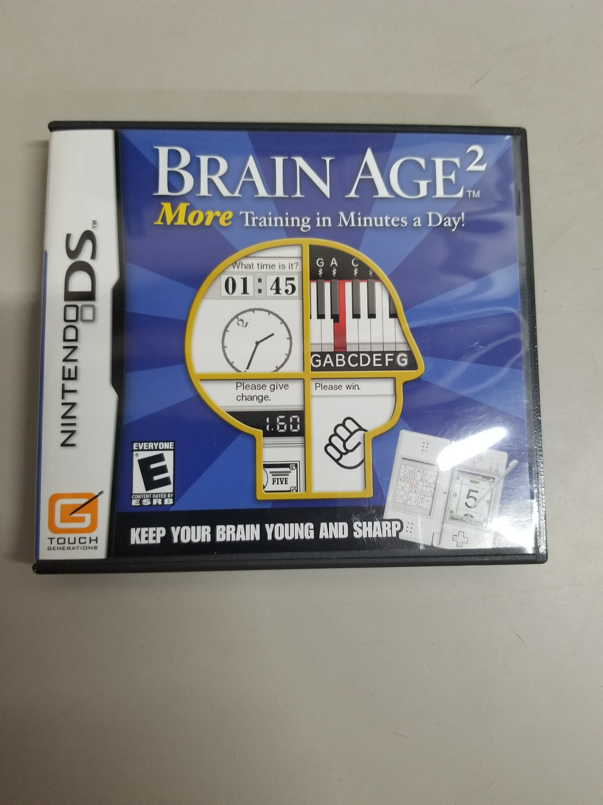Nintendo DS BRAIN AGE 2 - More Training in Minutes a Day Complete ...