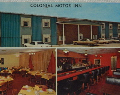 COLONIAL MOTOR INN WALNUT IOWA POSTCARD | eBay