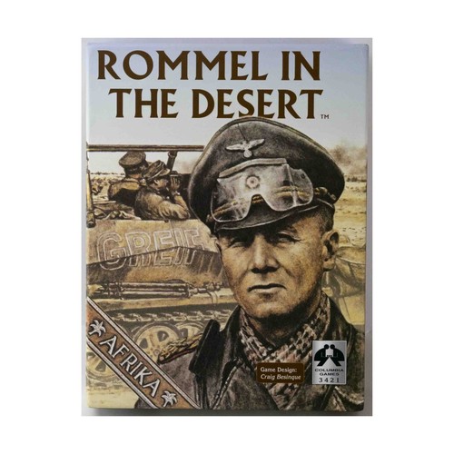 Columbia Games Boardgame Rommel in the Desert (3rd Ed) Box NM | eBay