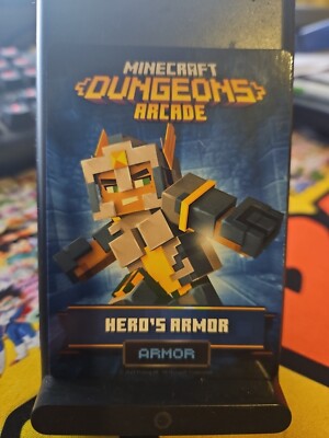 Minecraft Dungeons Arcade HERO'S ARMOR Series 3 Hidden Depths #40 ...