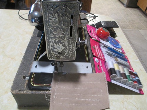 Edison Shuttle Bobbin Sewing Machine~Rare Vintage Collectible~Working ...