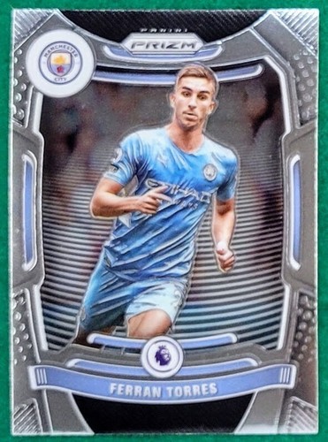 Ferran Torres - 2021-22 Panini Prizm Premier League #14 - Manchester ...