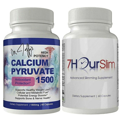 Calcium Pyruvate Energy Booster 7Hours Slim Fat Burner Weight Loss ...