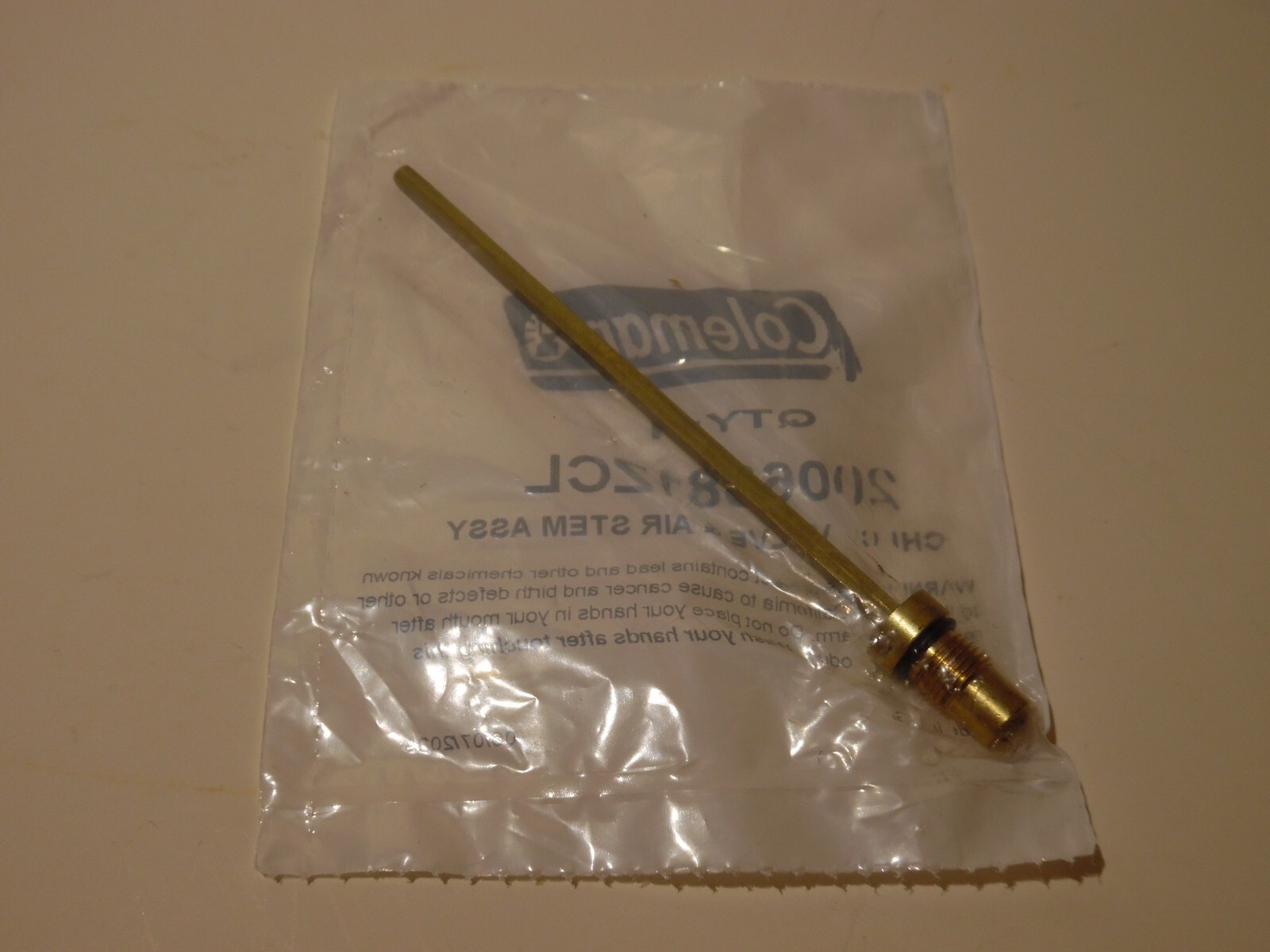 Coleman Lantern Parts Check Valve & Air Stem Replacement Kit With ...