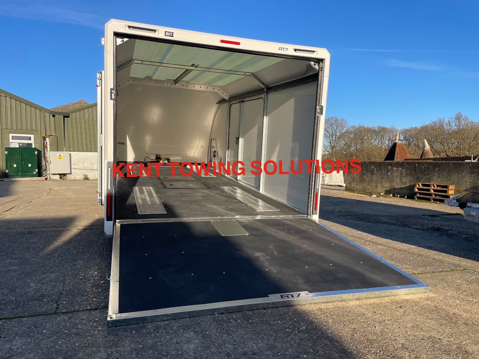 NEW Brian James Race Transporter 7 RT7 Tri Axle Car Trailer 6M X 2.3M ...
