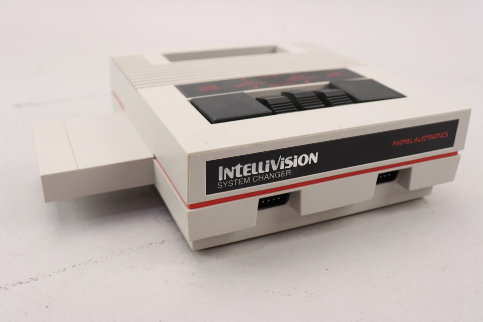 Mattel Intellivision Model 4610 System Changer Atari 2600 Game ...