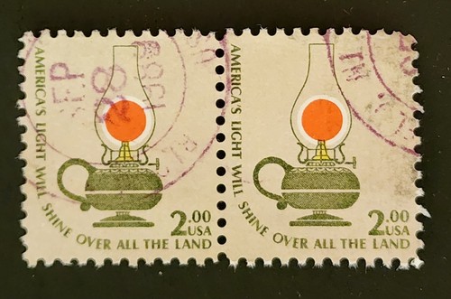US Stamp Scott 1611 "Kerosene Table Lamp" $2 1978 used | eBay
