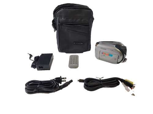 Canon DC22 2.2MP DVD Camcorder with 10x Optical Zoom, Bundle | eBay